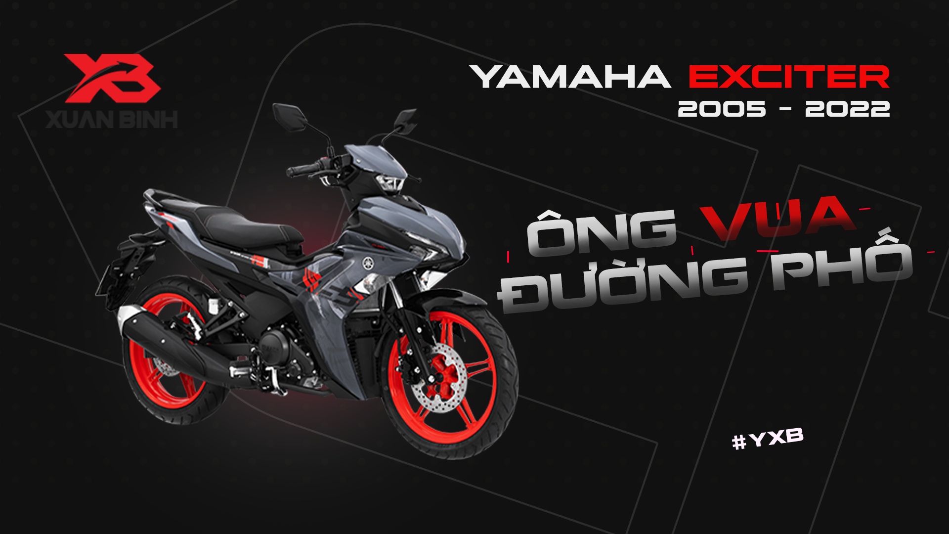 TỔNG HỢP CÁC ĐỜI XE TAY CÔN "ÔNG VUA ĐƯỜNG PHỐ" YAMAHA EXCITER